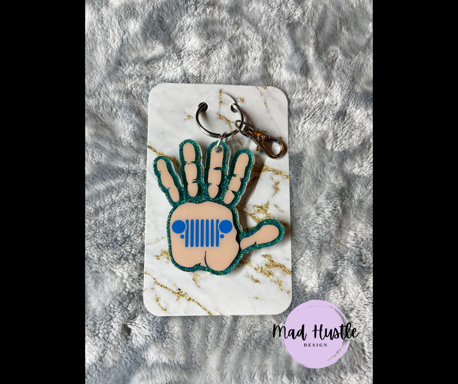 Jeep Hand Keychain – Mad Hustle Designs